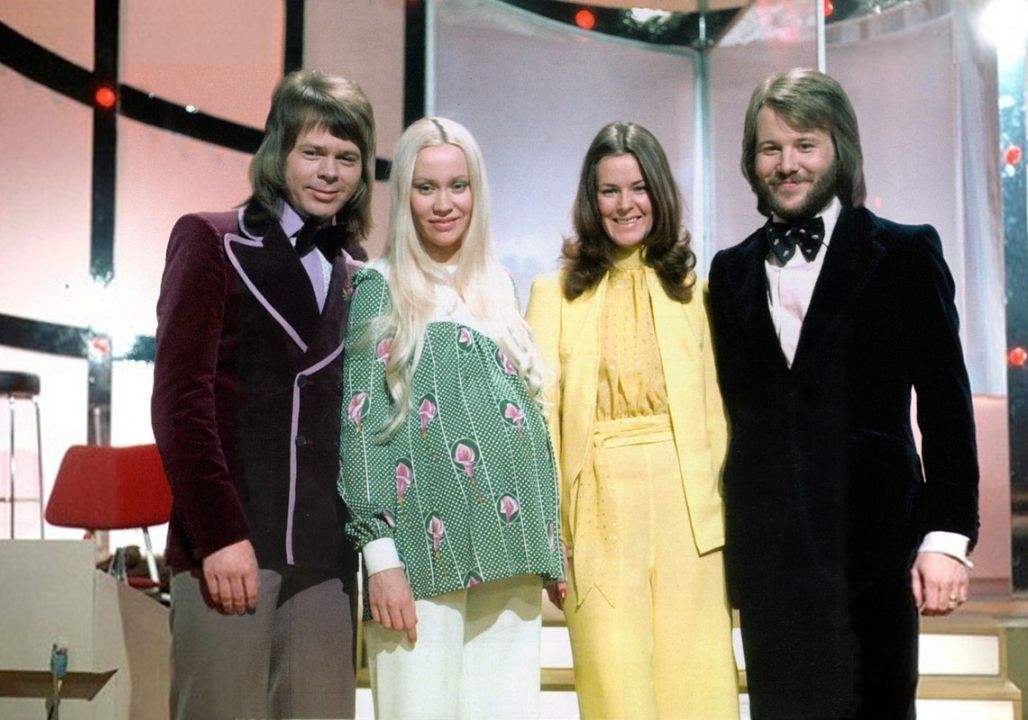 ABBA performs Another Town, Another Train
