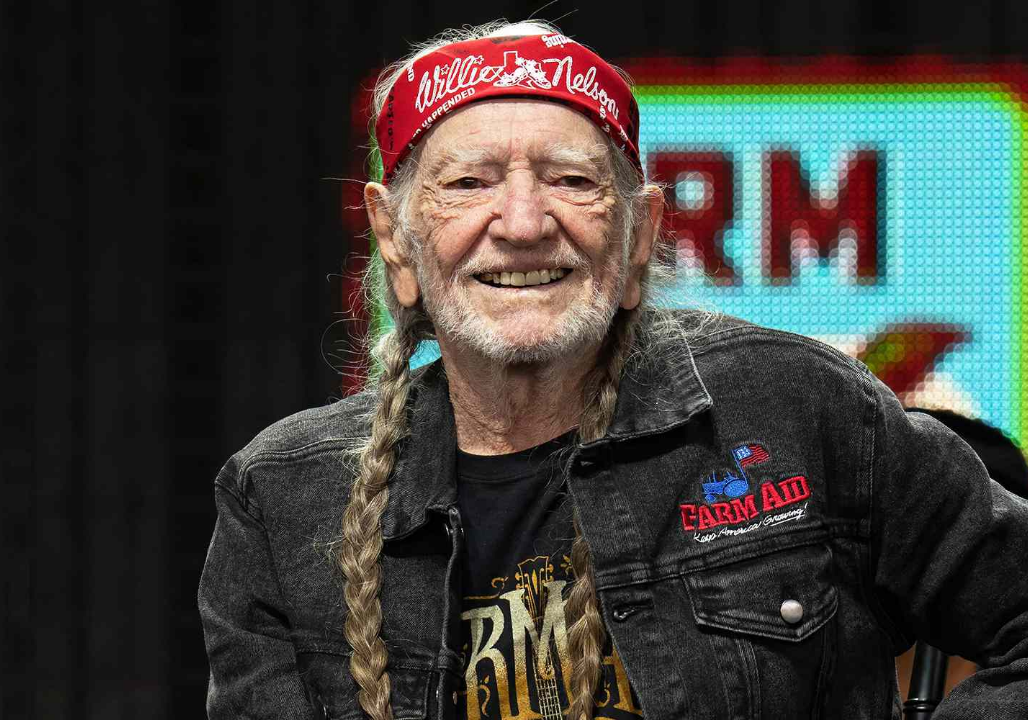 Look at him. That gentle grin. The hand resting easy on his chin. The ...